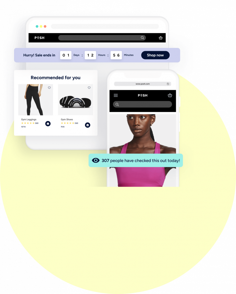 Maximize conversion rate with personalized web experiences